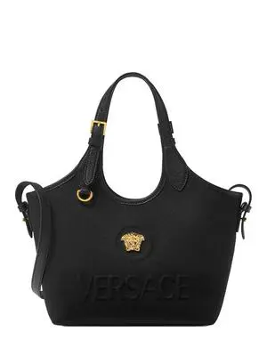 Versace Mini Medusa-logo Tote Bag - Black