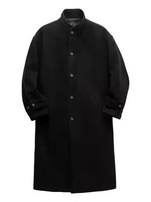 COOR High-neck Coat - Black