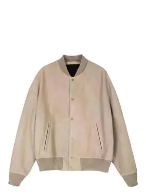 SALVATORE SANTORO Buttoned Bomber Jacket