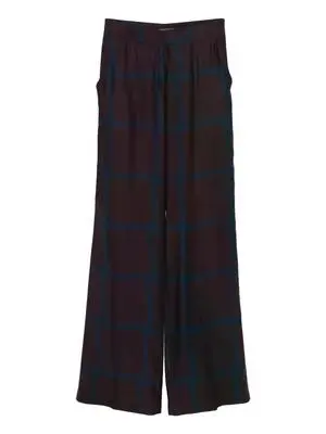 GIANLUCA CAPANNOLO Geometric Trousers - Purple
