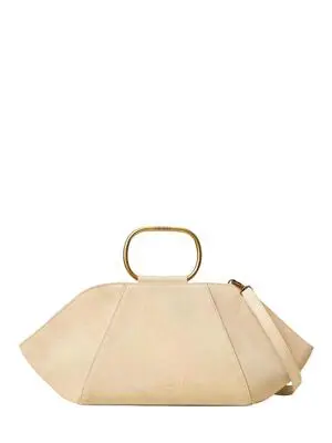 TWINSET Ring Handle Tote Bag - Neutrals