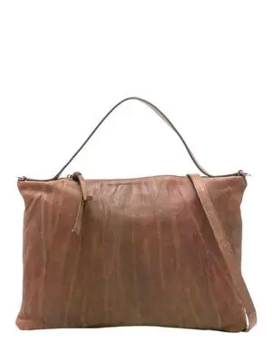 SOMMET Lexis Zip-fastening Tote Bag - Brown