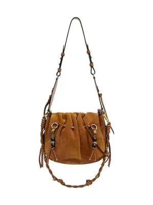 Isabel Marant Braided Bolton Shoulder Bag - Brown