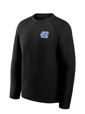 Nike North Carolina Tech Fleece Pullover Crew - Black