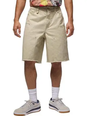 JORDAN Twill Shorts - Brown