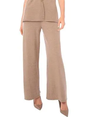 Vince Camuto Pull-on Wide-leg Trousers - Nude