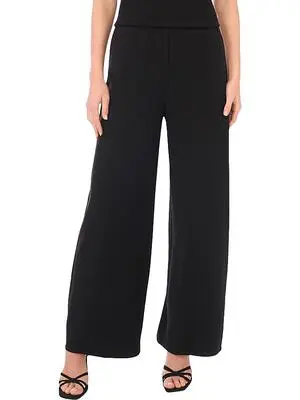 Vince Camuto Pull-on Wide-leg Trousers - Rich Black