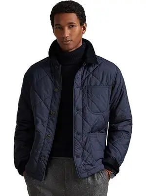Polo Ralph Lauren The Hurston Quilted Utility Jacket - Navy