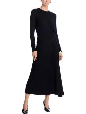 Derek Lam 10 Crosby Avise Jersey Dress Black