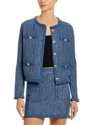 MILLY Shayne Jacket - Blue Multi