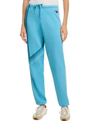 Aviator Nation Blaze 4 Sweatpants Aquamarine/aqua