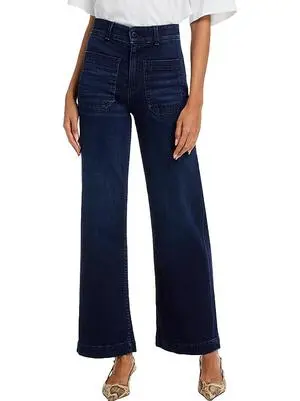 ASKK NY Sailor High-rise Wide-leg Jeans - Bruiser
