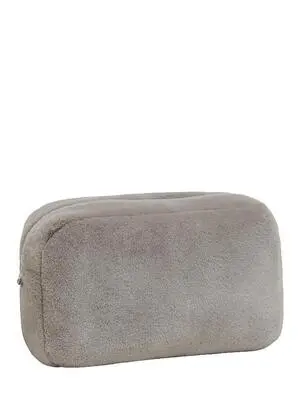 Apparis Jumbo Noor Faux Fur Pochette - Granite