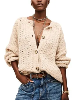 Ba&sh Bosic Cardigan - Beige