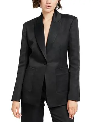 TOCCIN Preston Tuxedo Blazer - Jet