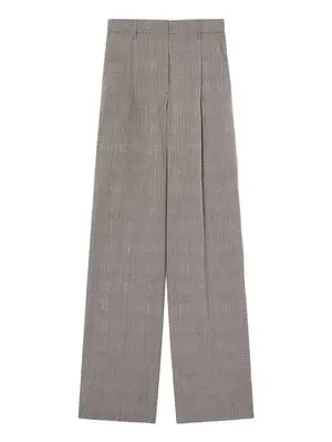 GOLDEN GOOSE Naomi Virgin Wool Trousers - Grey