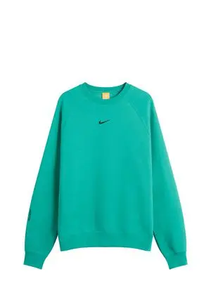 Nike X Nocta Cardinal Stock Crew Fleece Sweatshirt - Neptune Green/black