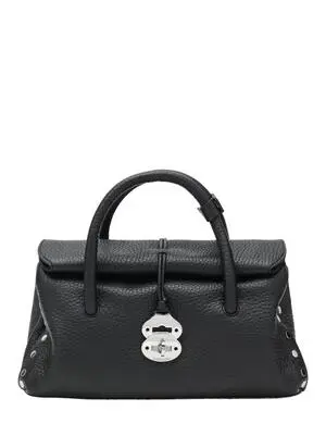 ZANELLATO Dotta Centauro Small Tote Bag - Black