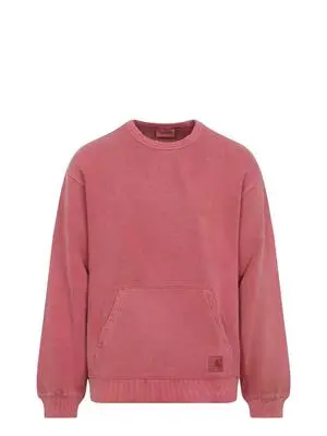 Carhartt Work In Progress Torion Logo-patch Sweatshirt - Pink