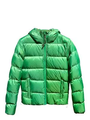 Aspesi Hooded Puffer Jacket - Green