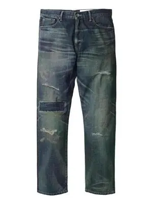 NEIGHBORHOOD Savage Distressed Jeans - Blue