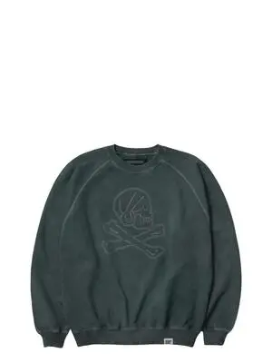 NEIGHBORHOOD Skull-embroidered Sweatshirt - Grey