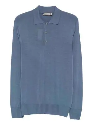CANALI Button-up Polo Shirt