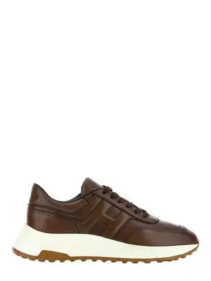 Hogan Hyperlight Lace-up Sneakers - Brown