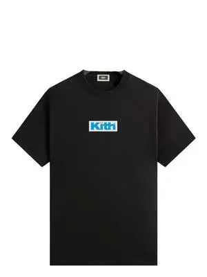 Kith Retro Logo Cotton T-shirt - Black