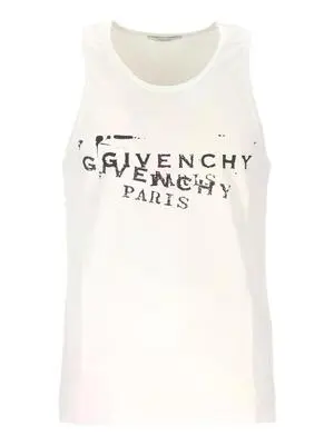 Givenchy Logo-print Tank Top - White
