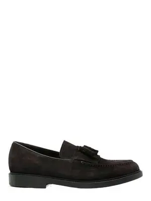 Fratelli Rossetti Tassel-detail Suede Loafers - Brown