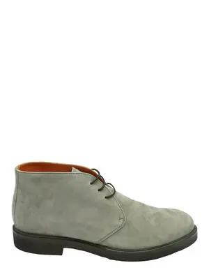 ANDREA VENTURA FIRENZE Suede Chukka Desert Boots - Grey