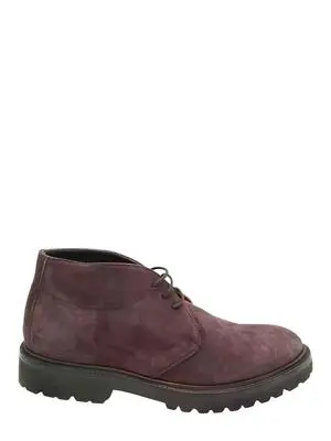 ANDREA VENTURA FIRENZE Chucca T Lace-up Suede Desert Boots - Brown