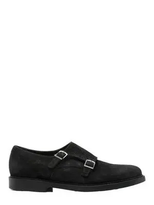 Fratelli Rossetti Buckle-fastening Monk Shoes - Black