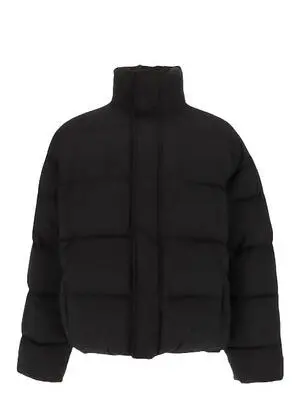 Balenciaga Bb Logo Down Jacket - Black/white