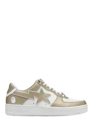 A BATHING APE® Bape Sta™ #4 Lace-up Sneakers - Gold