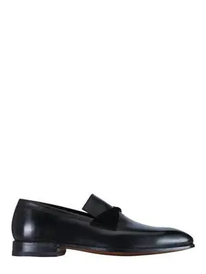 Bontoni Leather Loafers - Black