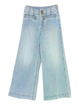Zimmermann Wanderlust Buttoned Jeans - Blue