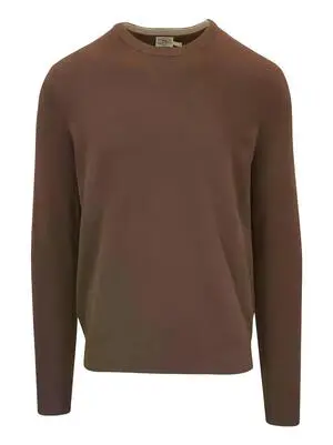 Faherty Brand Crew-neck Sweater - Brown