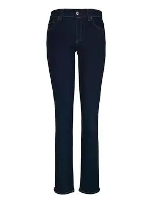 Ag Sandra Buttoned Jeans - Blue