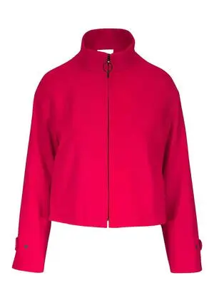 Akris Zip-up High-neck Jacket - Red