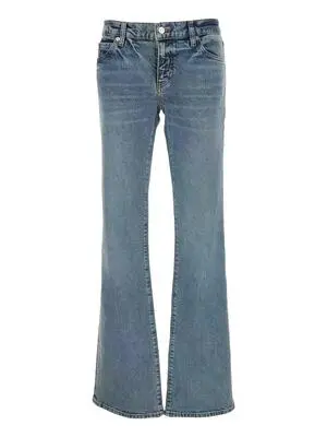 FRAME The Rodeo Flared Jeans - Blue