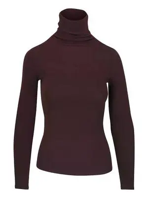 Ag Chels Roll-neck Top - Brown