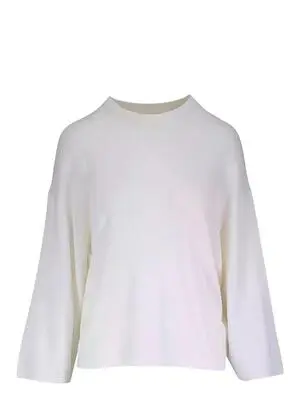 Khaite Darcy Bell-sleeve Sweater - White