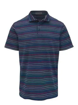 G/fore Stripe-pattern Polo Shirt - Blue