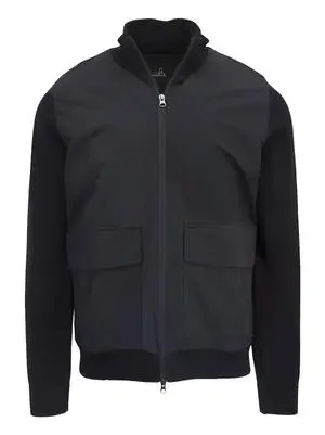 WAHTS Dawson Panelled Pocket Jacket - Blue