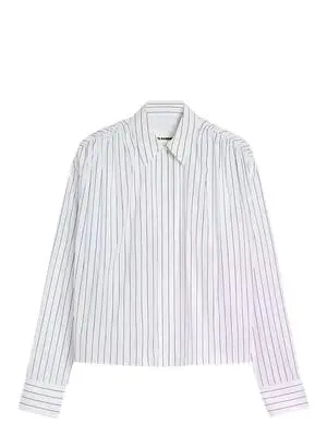 JIL SANDER Striped Cotton Shirt