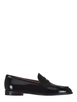 GIANVITO ROSSI Georgie Penny-strap Loafers - Brown