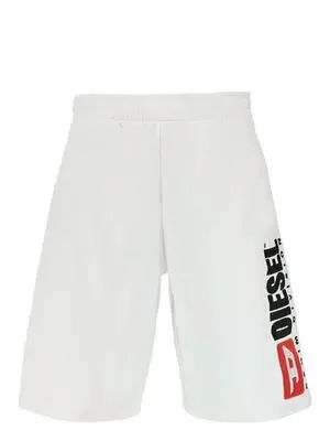 DIESEL Logo-detail Shorts - White