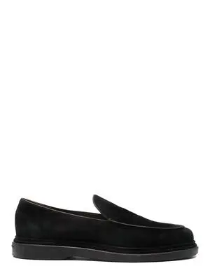 Fratelli Rossetti Suede Loafers - Black